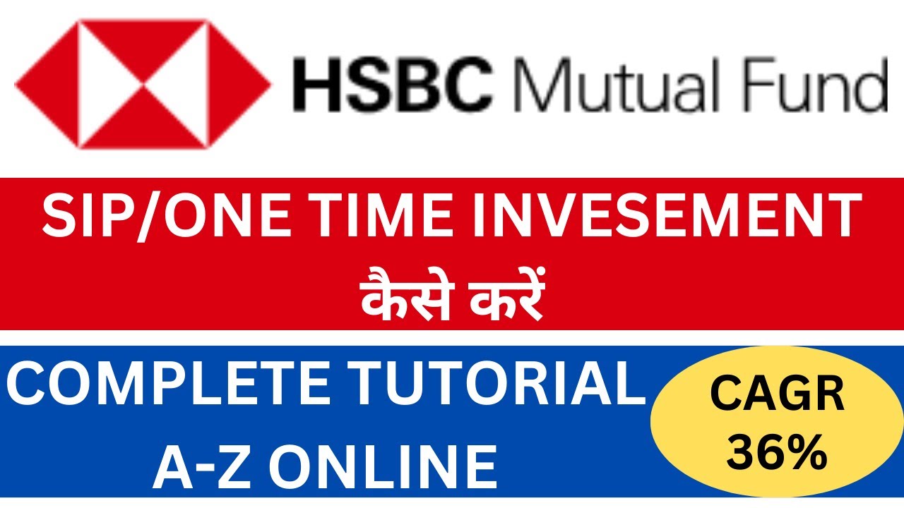 HSBC Mutual fund main kaise investment Kare online - YouTube