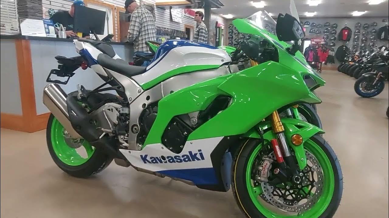 First Look: Kawasaki ZX-10R 40th Anniversary Edition - YouTube