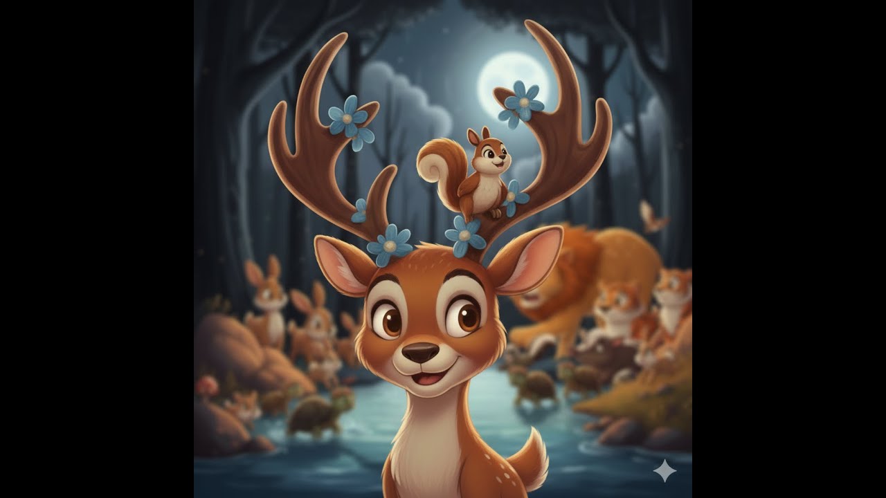 “THE BRAVE DEER | Story for Kids in English” 🦌 - YouTube