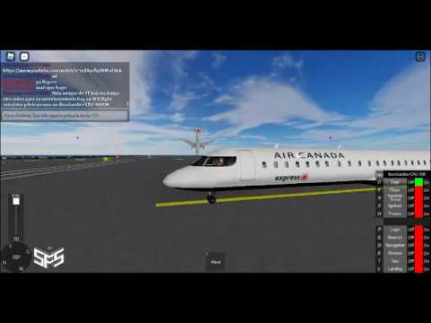 PILOTO SAMU :v SFS flight simulator (ROBLOX) - YouTube