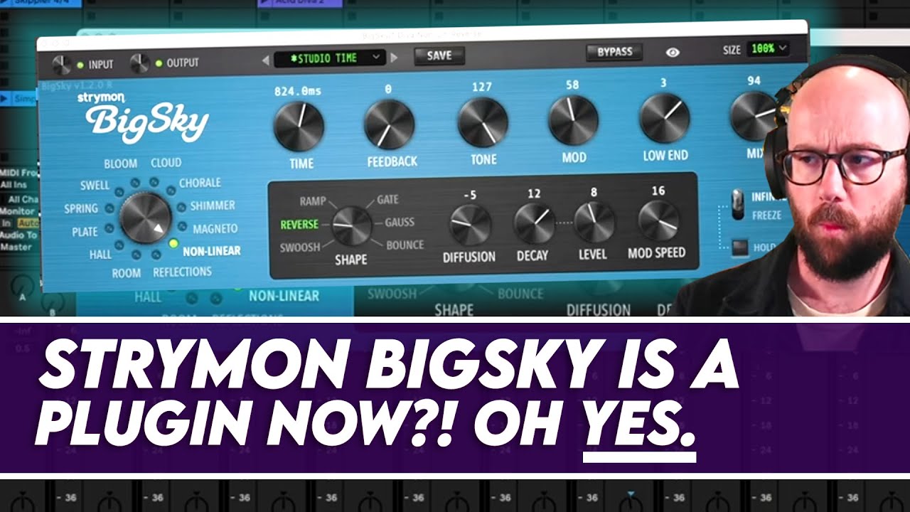 Exploring the Strymon BigSky PLUGIN! | In the Box | Gear4music Synths & Tech - YouTube