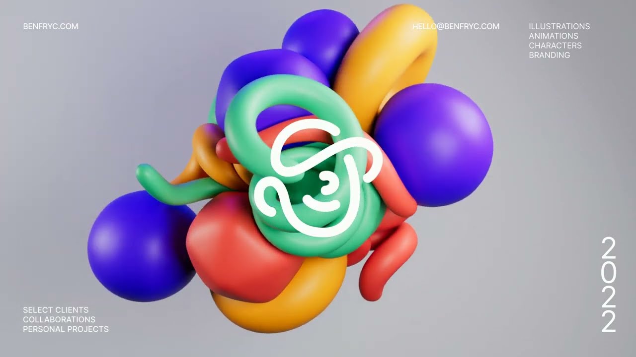 Ben Fryc - 3D Artist, Motion Designer - Demo Reel - 2022 - YouTube