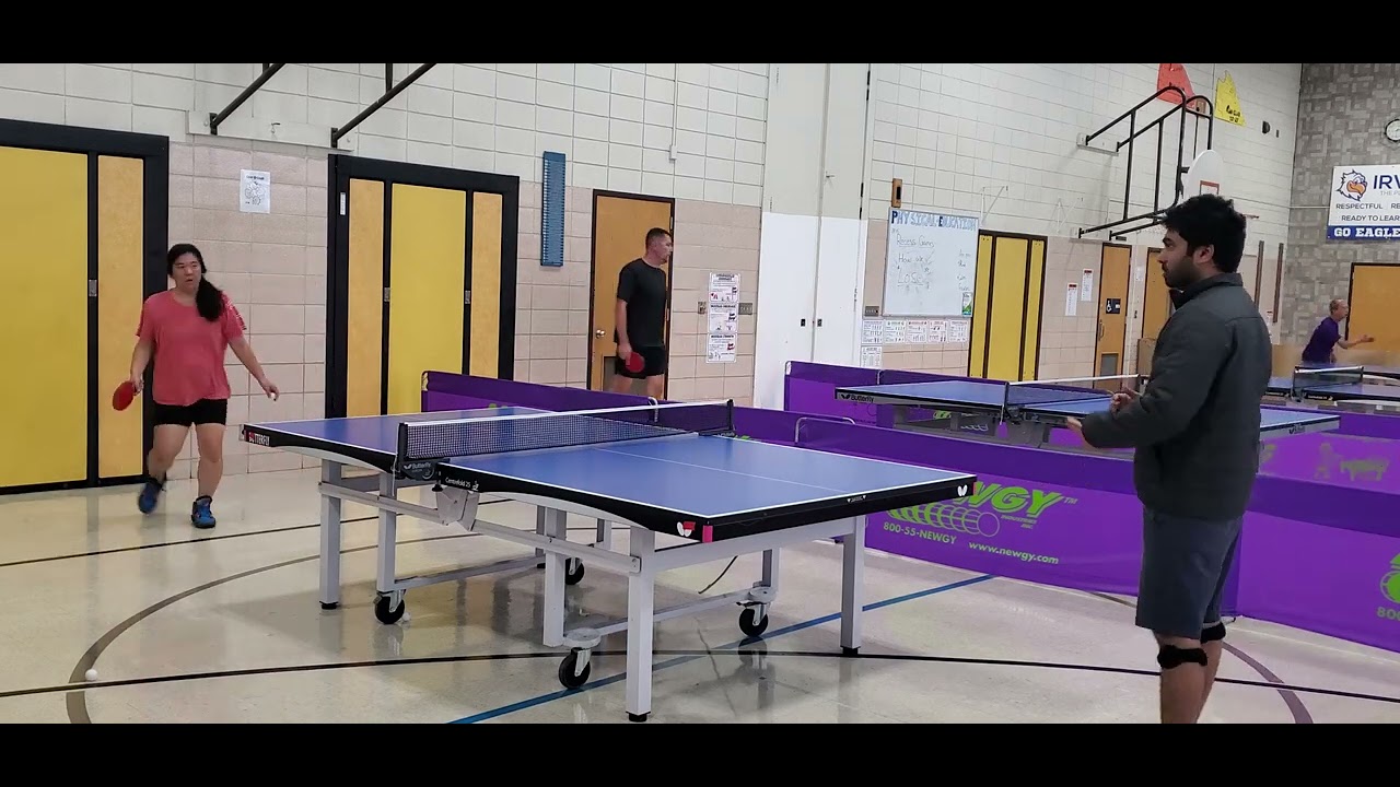 Sabrish vs Irene - Warm-Up - YouTube