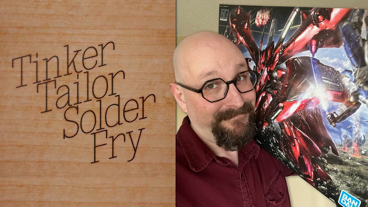 Gunpla MSN-004 Nightingale Build Ep5 || Tinker Tailor Solder Fry 2022 ...