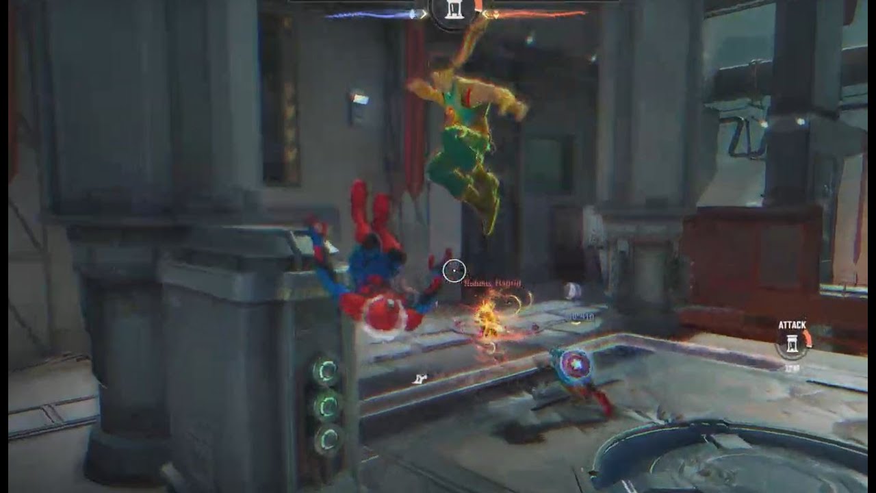 Marvel Rivals - Super-Soldier Factory - Spider-Man Holds Back Enemy ...