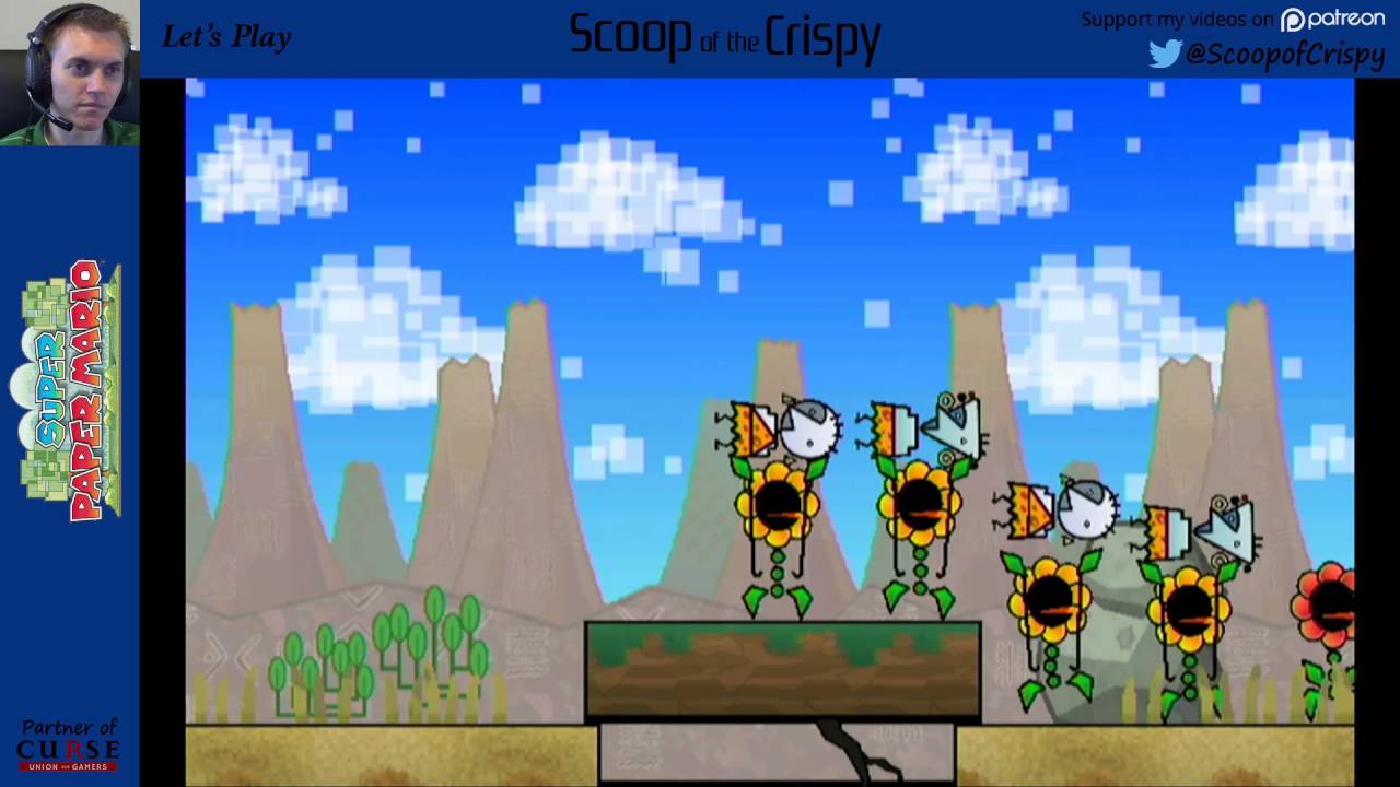 Super Paper Mario - 22 - Land of the Cragnons - Mike's Playthrough ...
