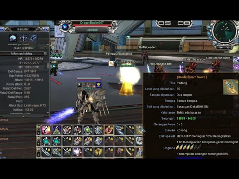 +5 HOLIDAY BEAM SWORD 55, AUTO JADI PREMAN BOCIL - RF Online Remastered Indonesia - Server Cosmic