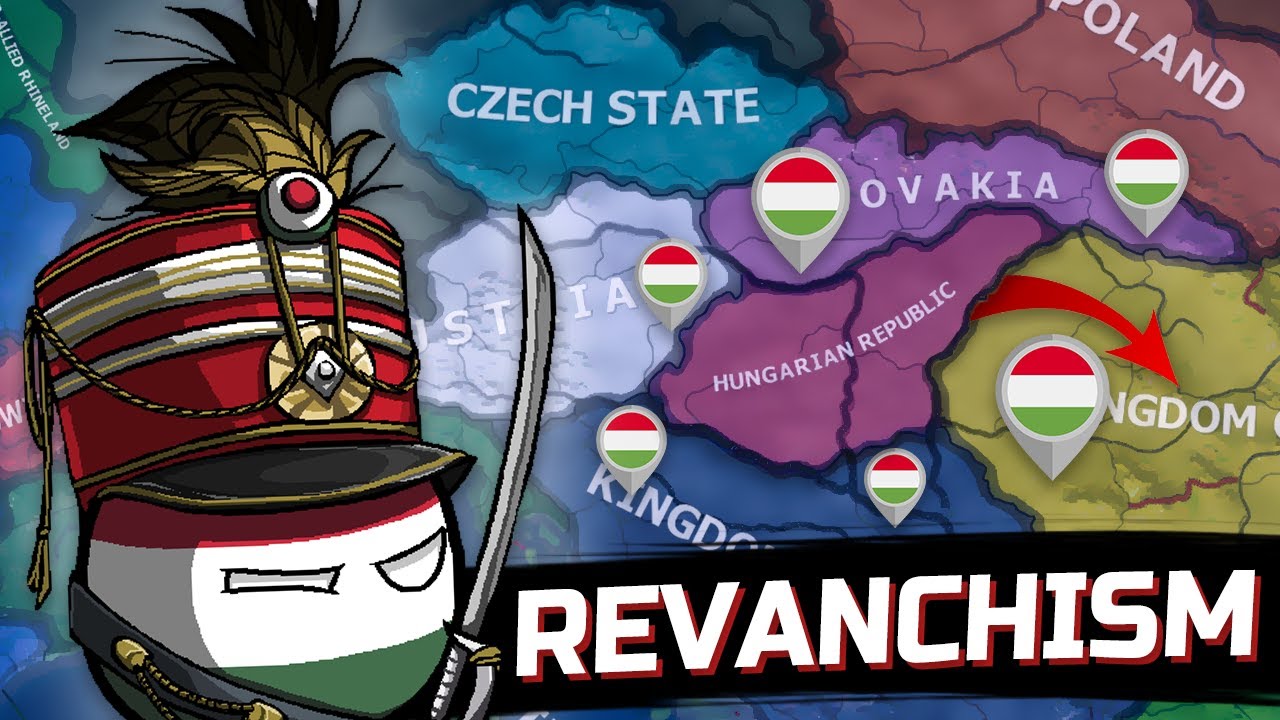 HOI4 : GREAT HUNGARIAN REVANCHISM IN FUHRERREDUX - YouTube
