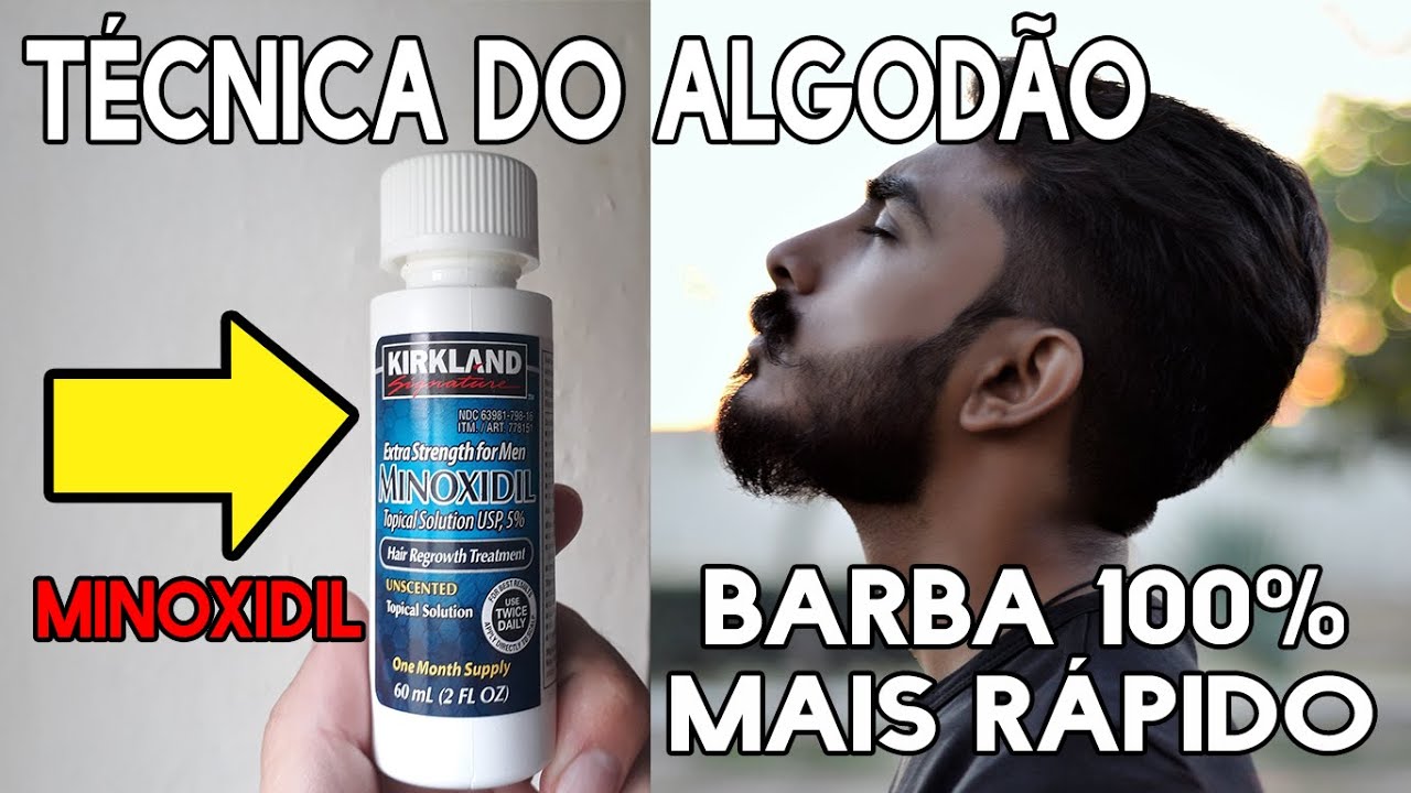 TÉCNICA PARA APLICAR MINOXIDIL!! CRESCE MAIS RÁPIDO!!! *Técnica do ...