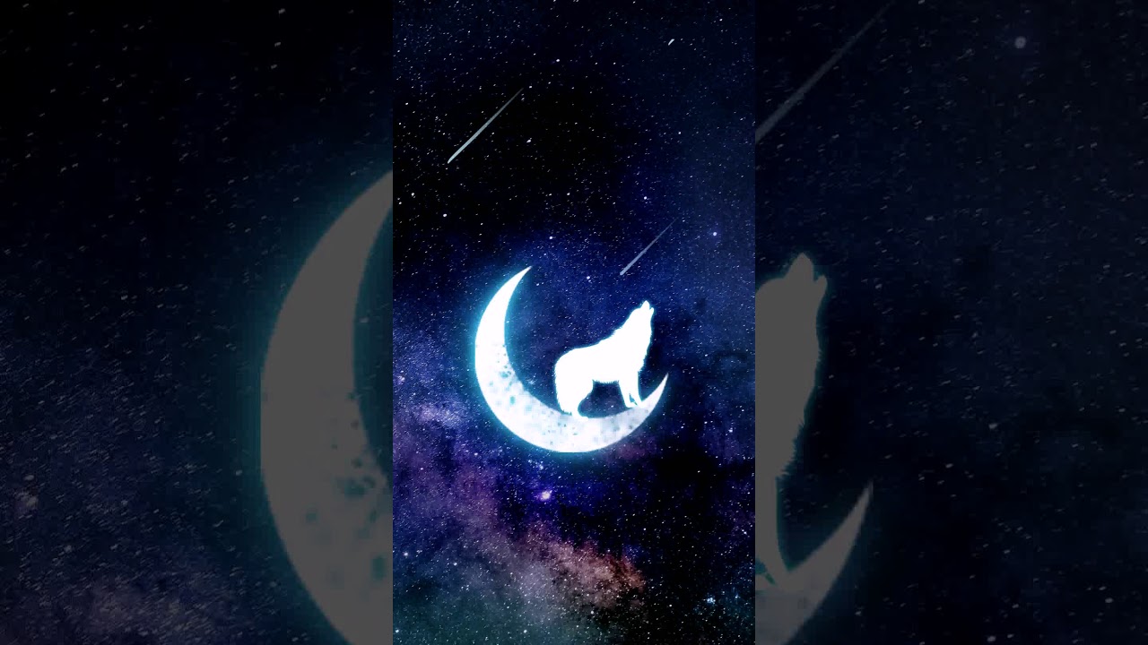 Wolf moon Animated - YouTube