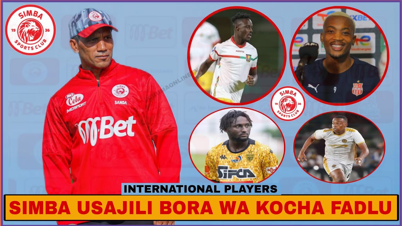 HUU HAPA USAJILI BORA WA SIMBA KOCHA FADLU AIJENGA SIMBA YA KIMATAIFA ...