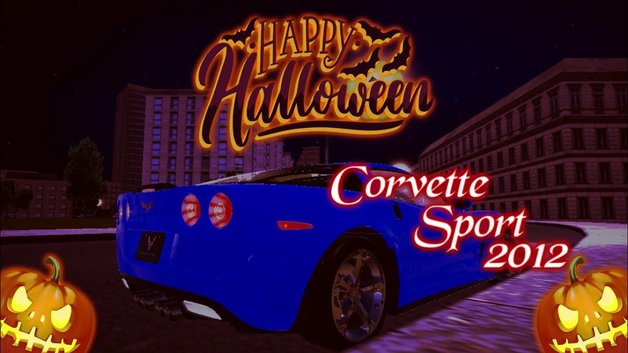 Especial Halloween!!🎃/ Corvette Sport 2012 /Azx - YouTube