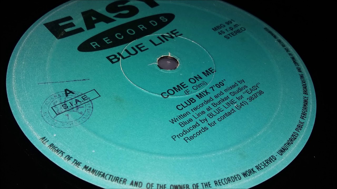 Blue Line - Come On Me (Club Mix) - YouTube