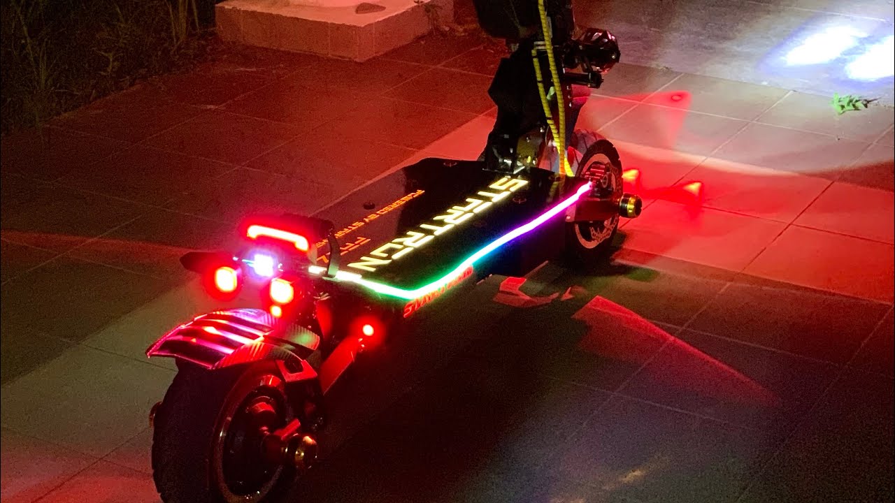 Malaysia Electric scooter full custom - YouTube