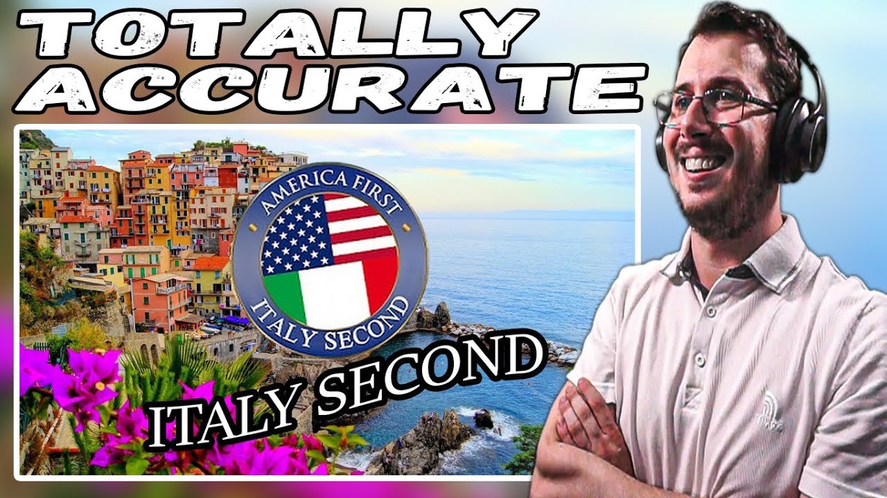 Italian Reacts To America First, ITALY SECOND - YouTube