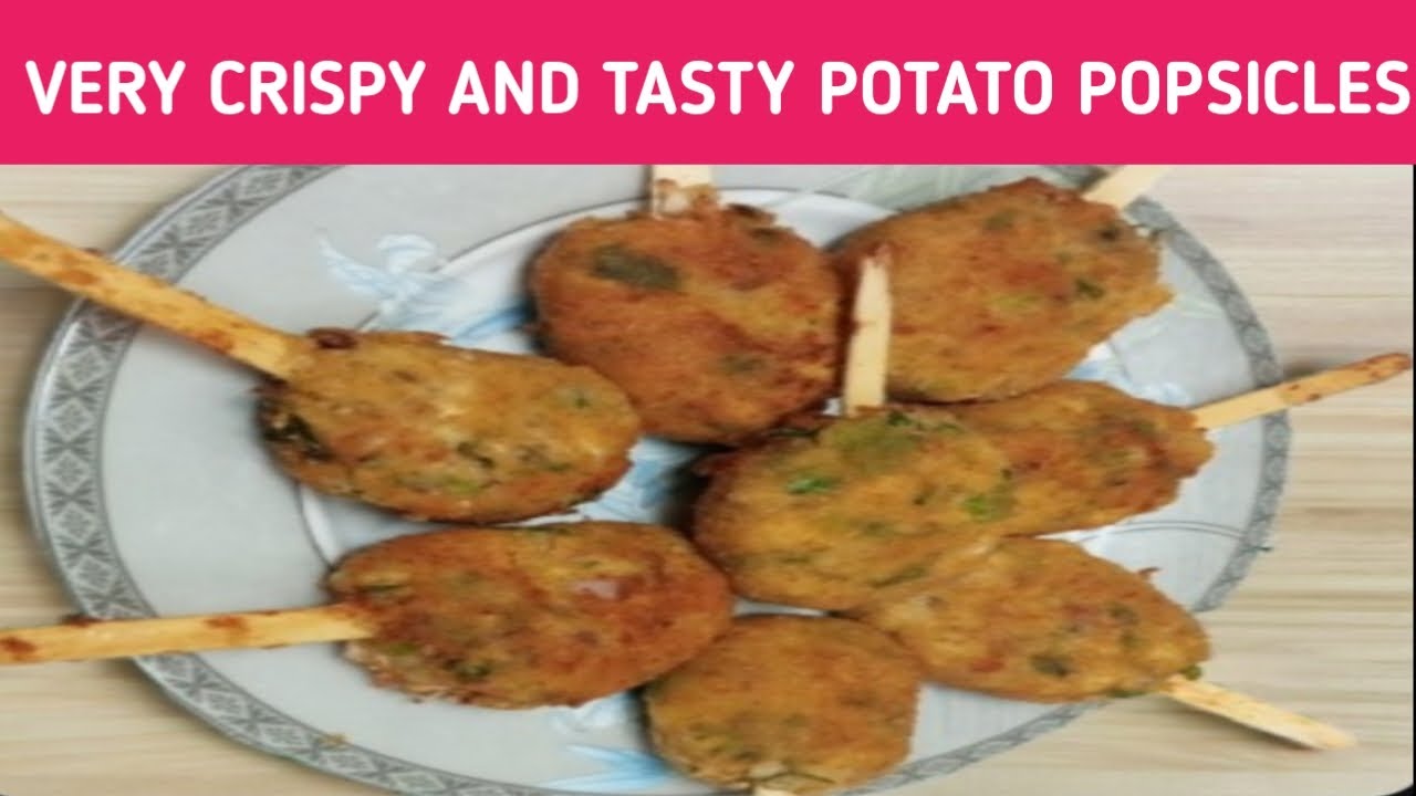 Very Tasty and Crispy Potato Popsicles Recipe - YouTube