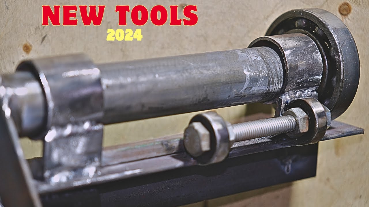 The invention of a very creative tool for metal bending || metal ...