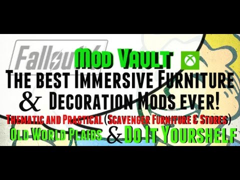 Fallout 4 Console Mods: The best Immersive Furniture and Decoration ...