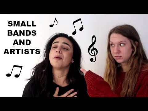 small bands/artists YOU should know about! - YouTube