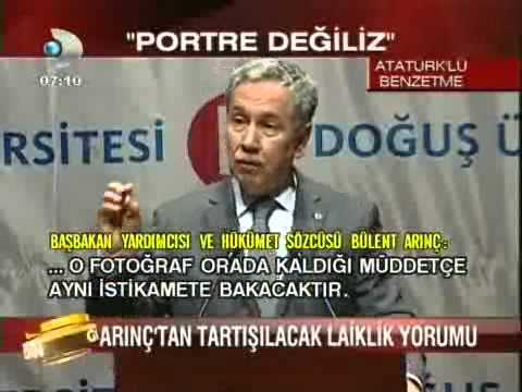 KANAL D- 14 EKİM 2011 Bülent Arınç Laiklik İle İlgili Açıklamalarda Bulundu.