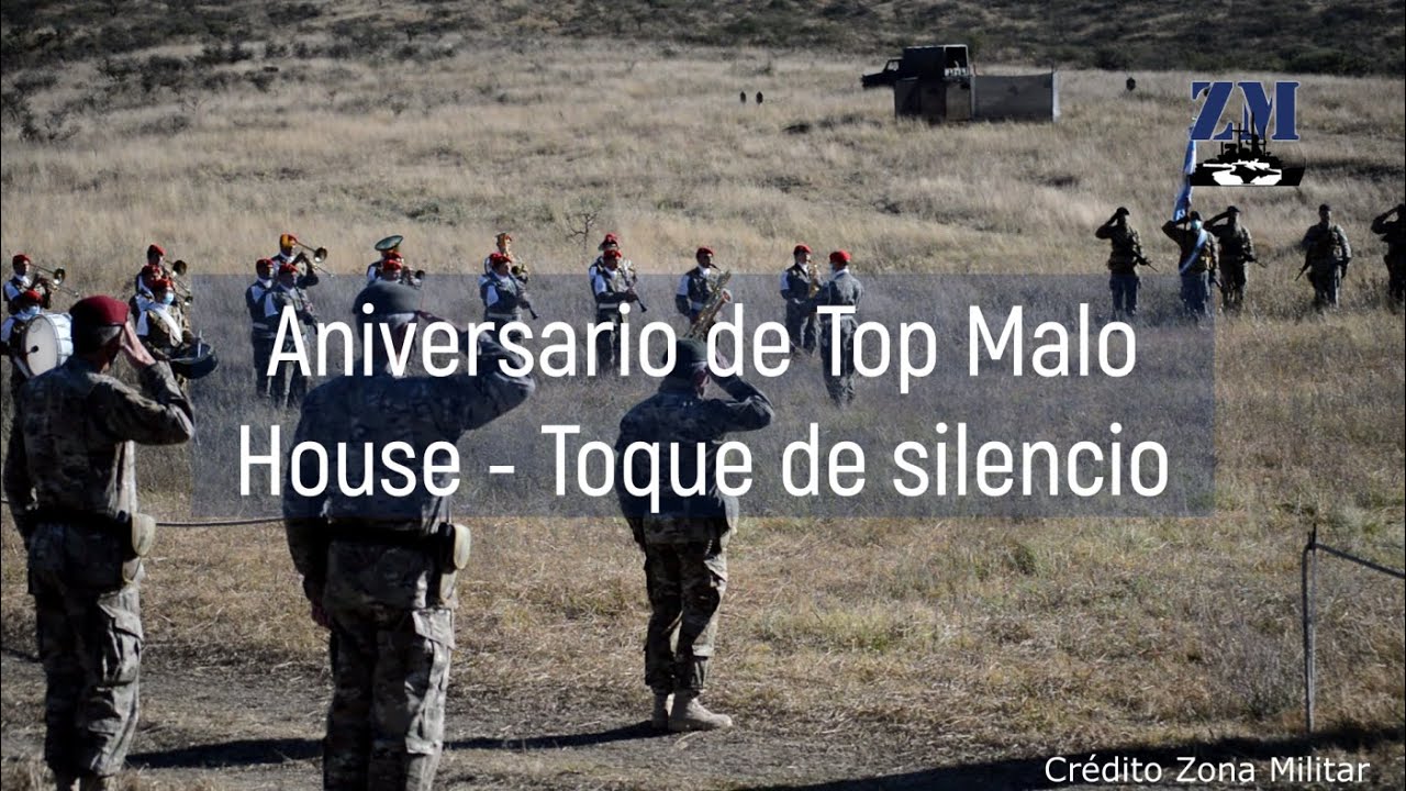 Toque de silencio en homenaje a los Comandos caídos en Top Malo House ...