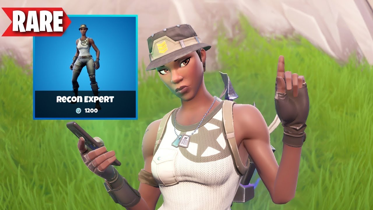 So this is my new RAREST skin... (Recon Expert) - YouTube