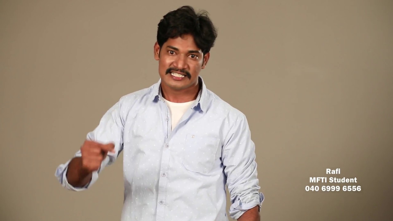 Actor Rafi | Audition Practicals | Film Institute Students | Acting ...
