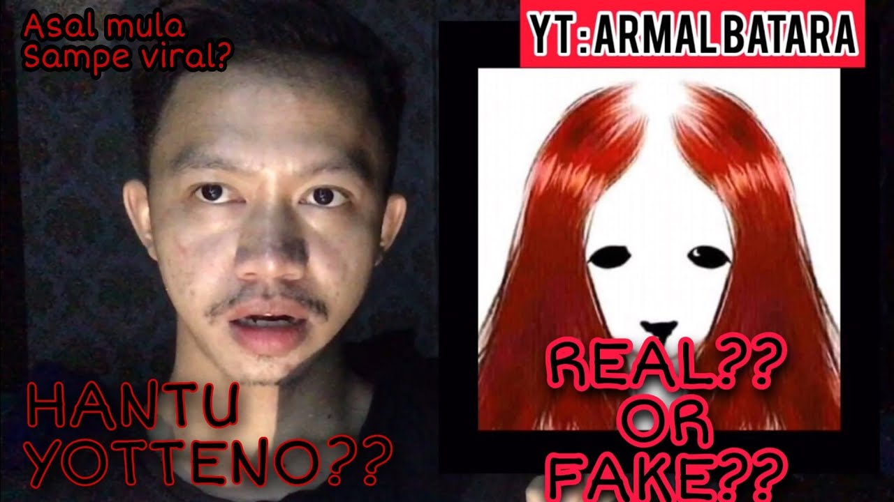 Viral ! akun YOTTENO adalah HANTU?? ASLI ATAU HOAX? - YouTube