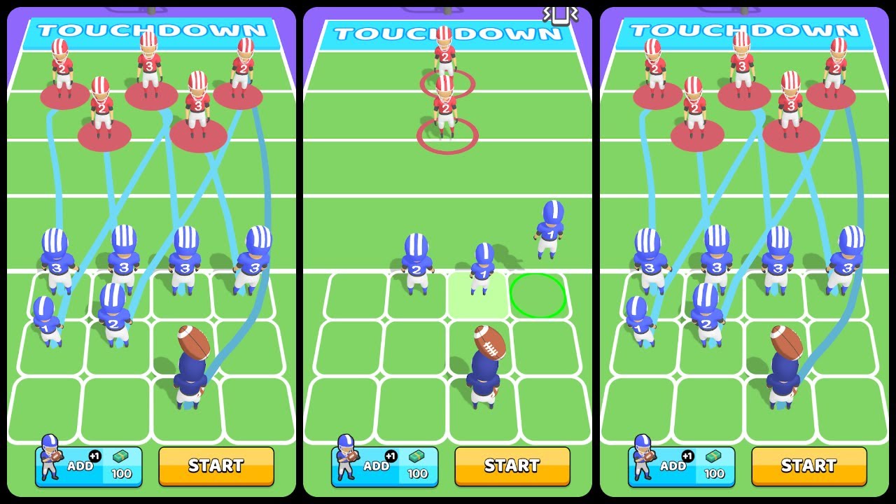 Touchdown Merge Gameplay Video for Android - YouTube