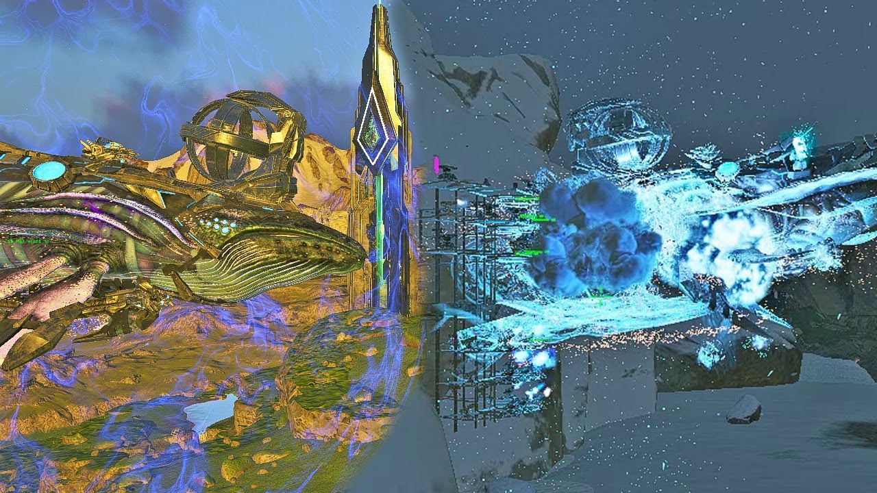 Astrocetus Blink Blink to Small Base for Fun | Ark PvP, Astro Phase 3 ...