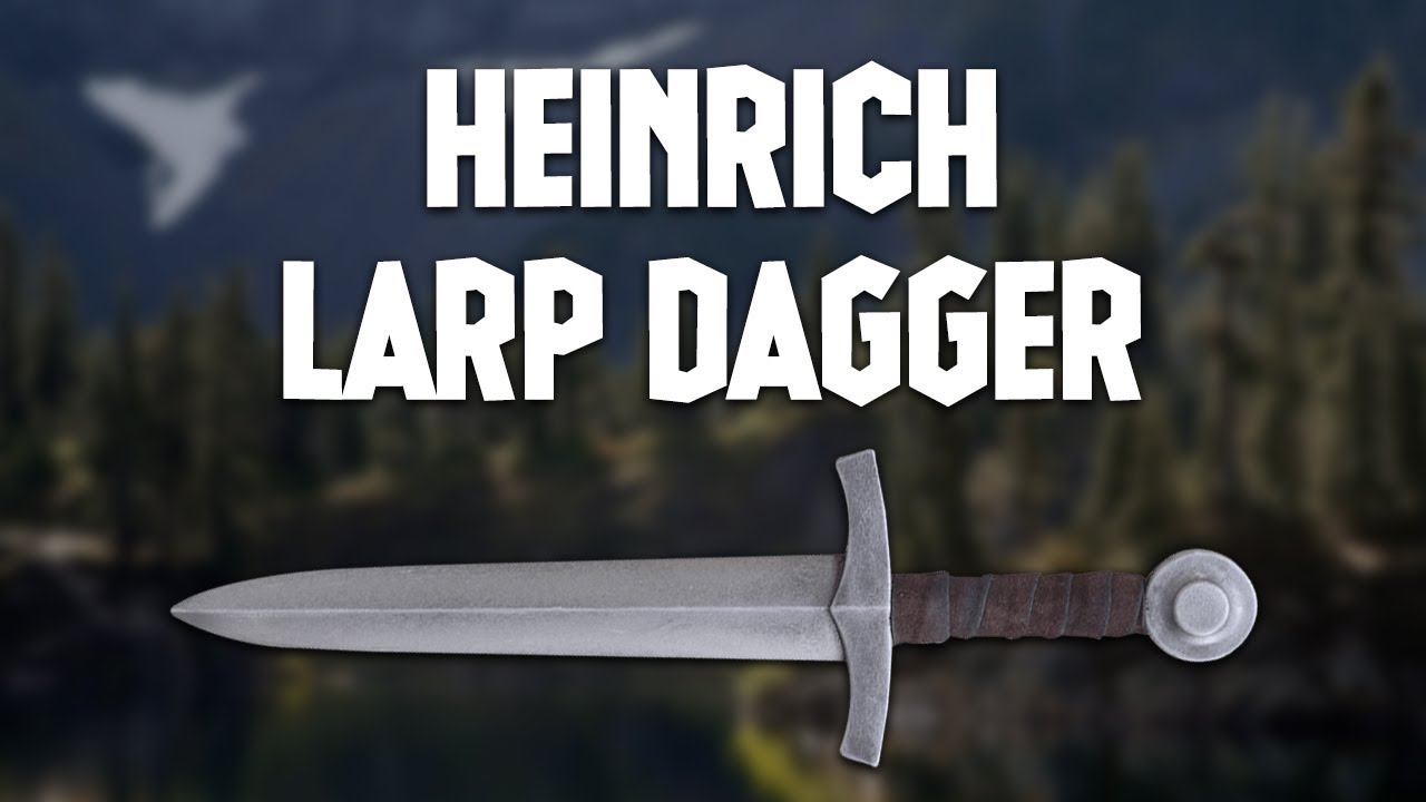 MY100744 Heinrich LARP Dagger from Medieval Collectibles - YouTube