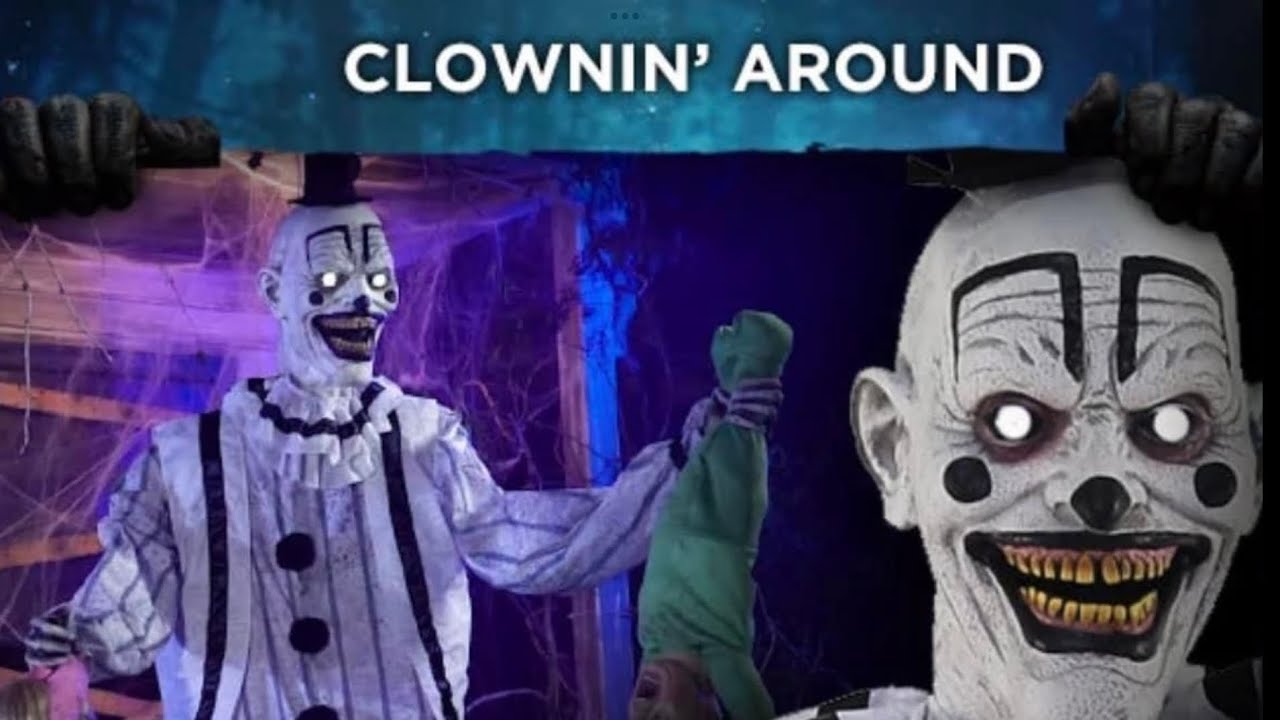 Clowning Around animatronic set to return for SPIRIT HALLOWEEN 2024 ...