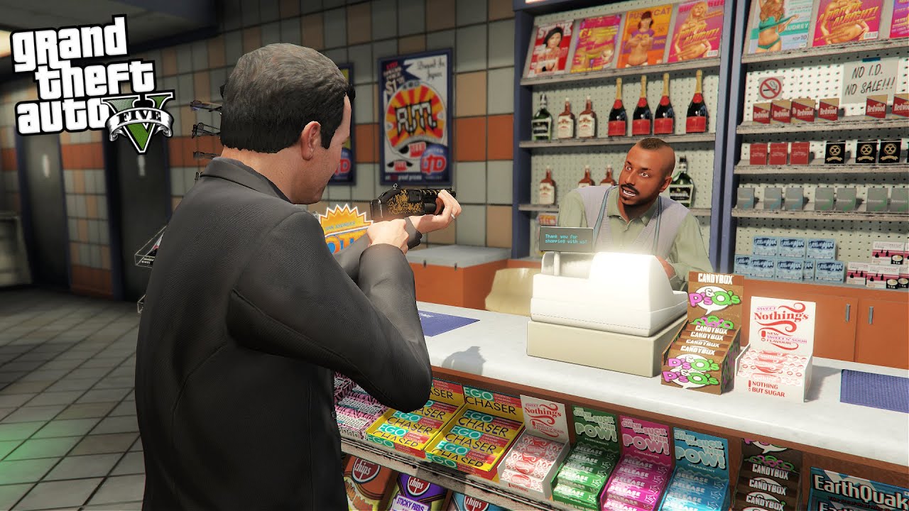 ROBBING STORE FOR A HIGH PAYING CLIENT IN GTA 5!!! (GTA 5 REAL LIFE PC ...