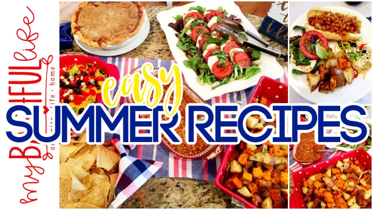 EASY Summer Recipes YouTube easy-summer-recipes-youtube
