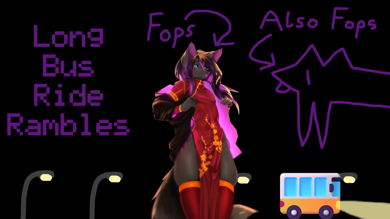 [Furry ASMR] - Void Fox Rambles about stuff while you go on a long bus ride - YouTube