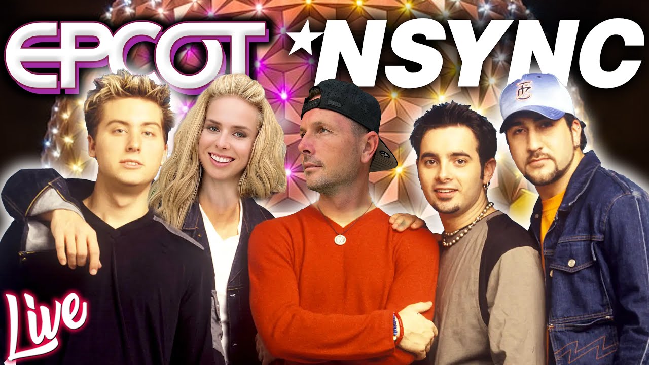 🔴LIVE: Epcot Concert *NSYNC Live With Joey Fatone & Friends | Fireworks ...