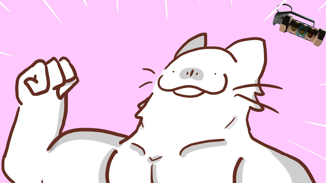 Cat Vs Flash Bang(Animation) - YouTube