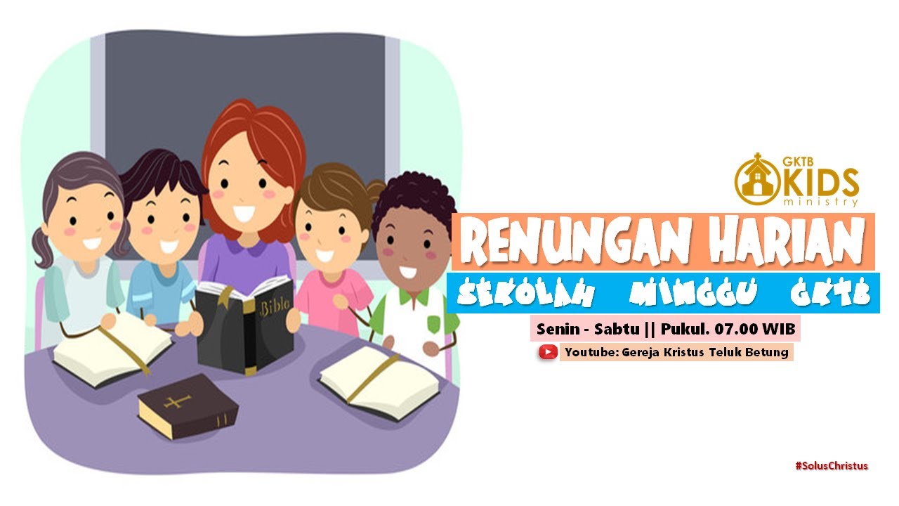 Renungan Harian Sekolah Minggu GKTB || "SAUL DIURAPI MENJADI RAJA" 1 ...