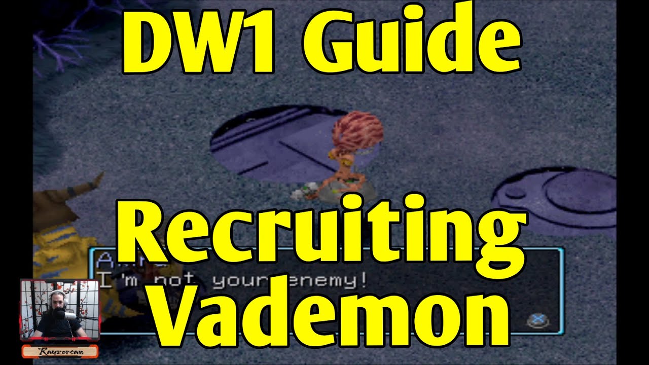 Digimon World 1 Playthrough Part 33 - Recruiting Vademon - YouTube