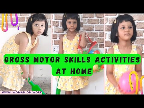 Gross Motor Activities |Improve Gross Motor Skills At Home | Easy Ways ...