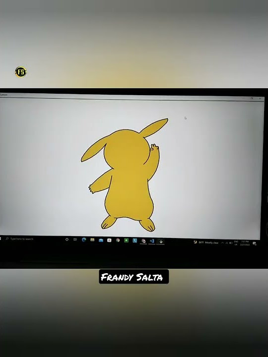 ⚜Pikachu Pokeman Drawing Using Python Turtle Graphics🍃 Python Coding🦋 Programming💞 - YouTube