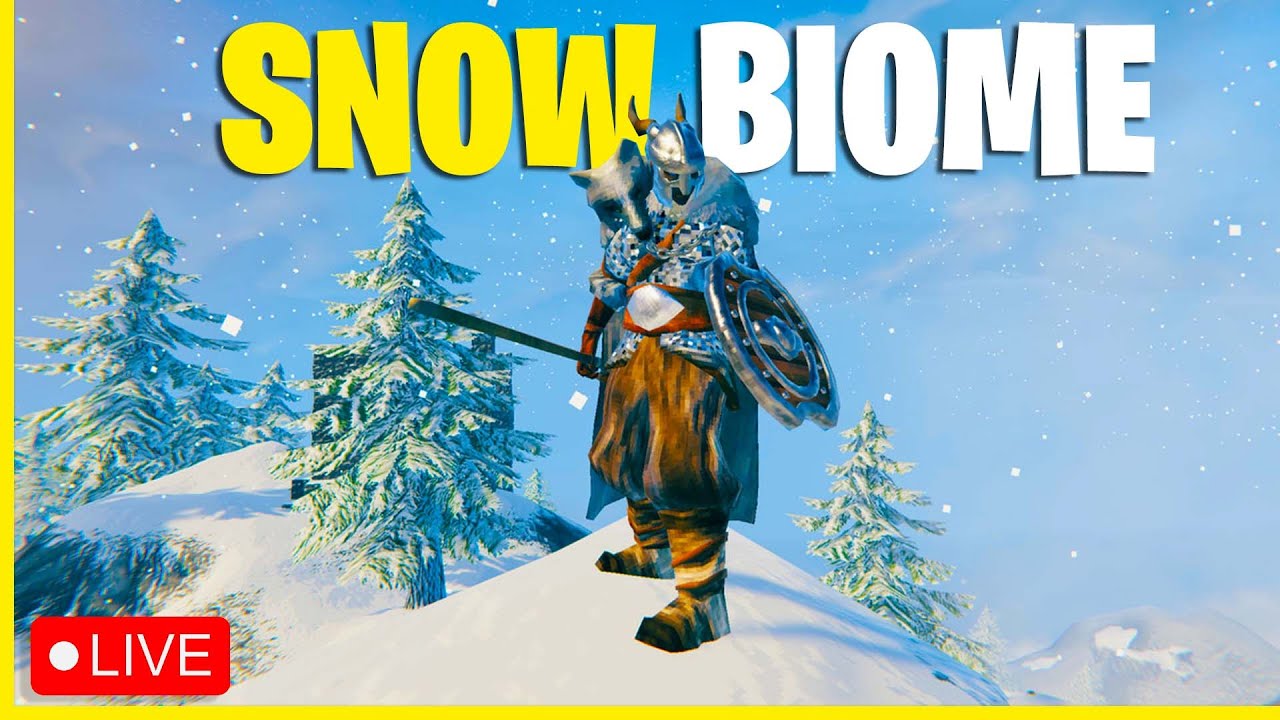 INTO THE SNOW BIOME! | Valheim Multiplayer Gameplay EP8 - YouTube