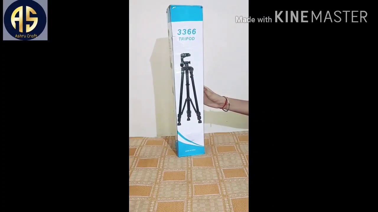 Unboxing my new Tripod 3366 - YouTube
