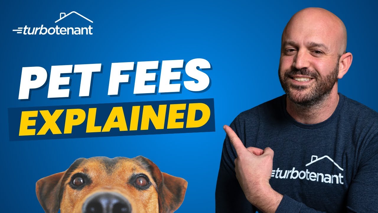 Pet Deposit vs. Pet Fee vs. Pet Rent: What Landlords Need to Know - YouTube