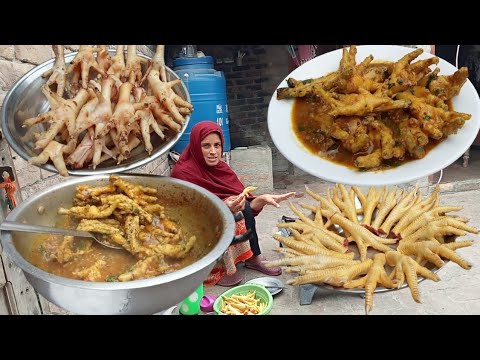 Chicken Panja Recipe | Chicken Feet Recipe | Panja Cleaning & Cooking ...