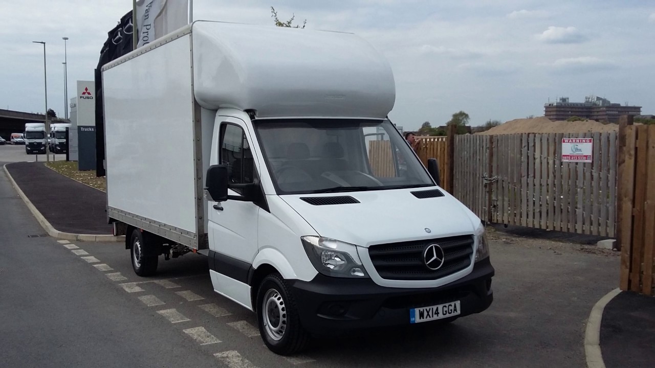 Approved Used Mercedes-Benz Sprinter Luton van - YouTube