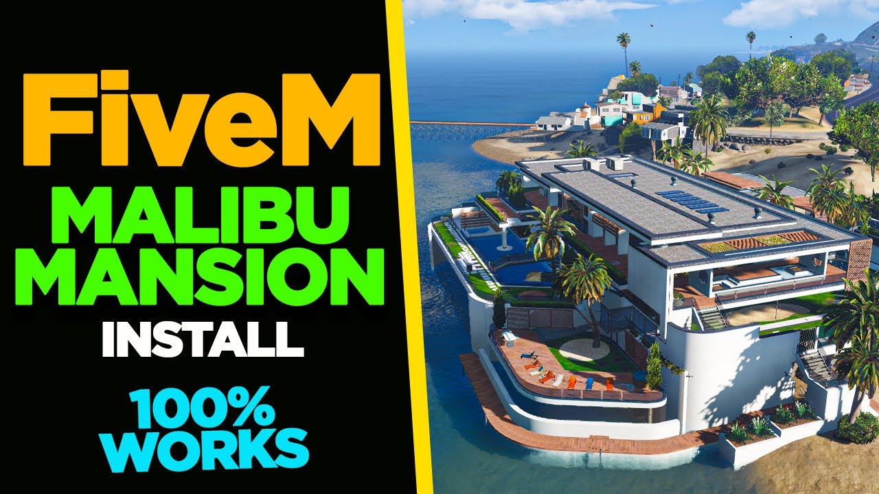 How To Install MALIBU MANSION in FIVEM | FiveM Tutorial Hindi - YouTube