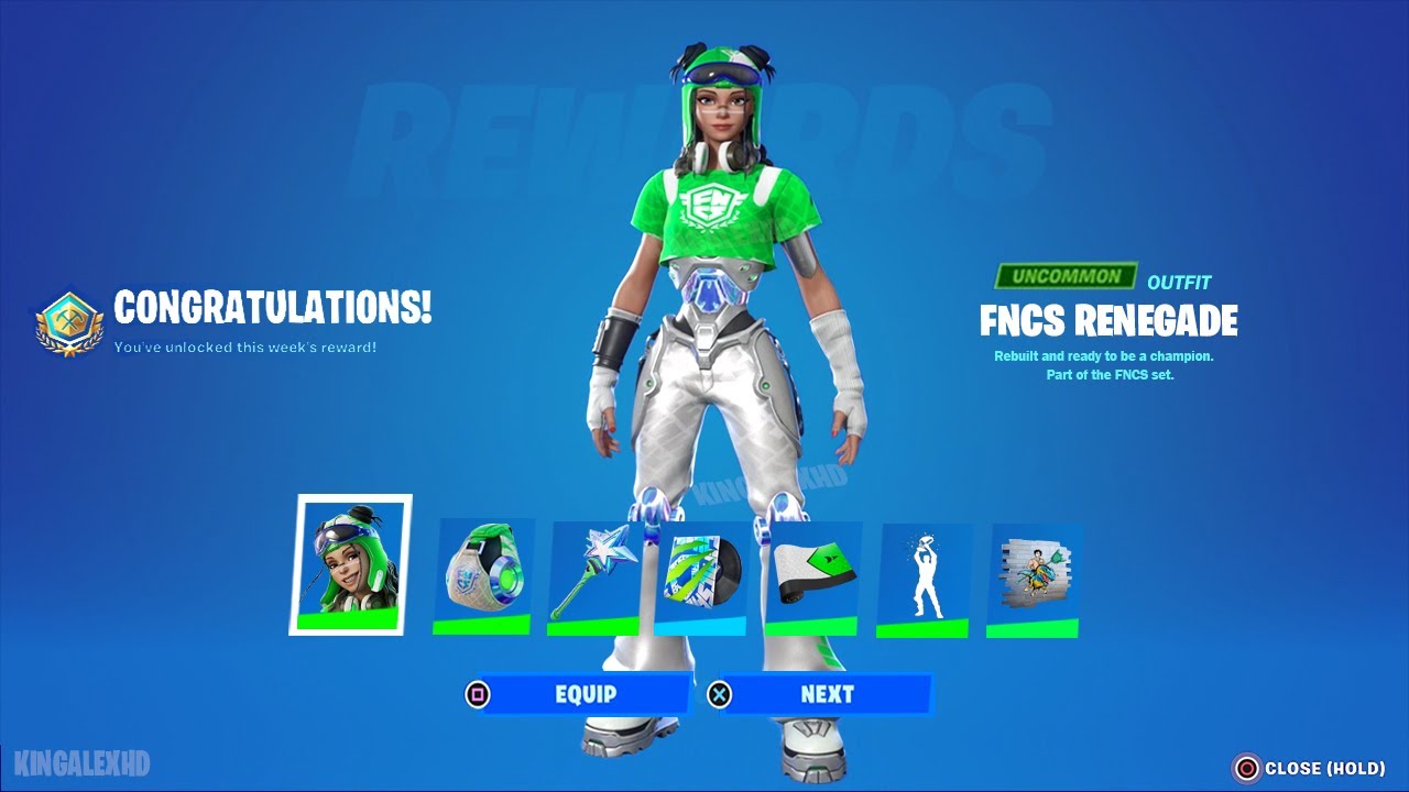 How To Get Fncs Renegade Skin Free In Fortnite Free Champions Celebration New Fncs Community