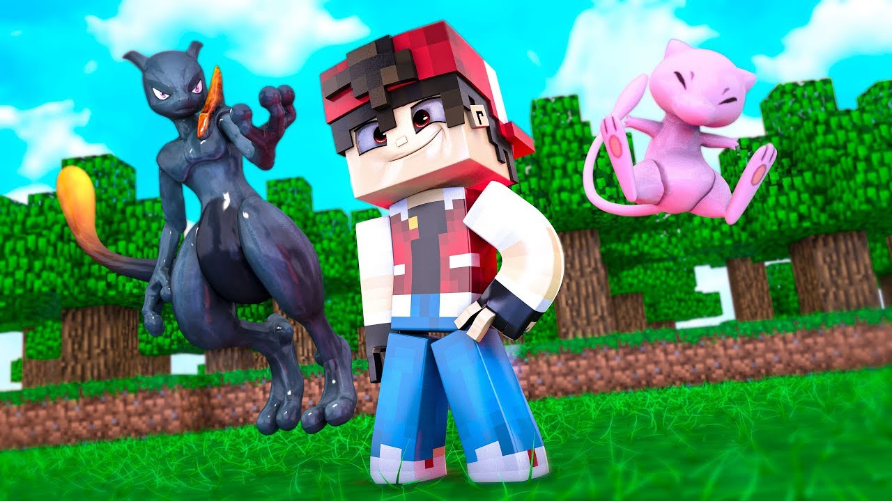 Minecraft: Who's Your Family? - RED VIROU FILHO DO SHADOW MEWTWO E MEW ...