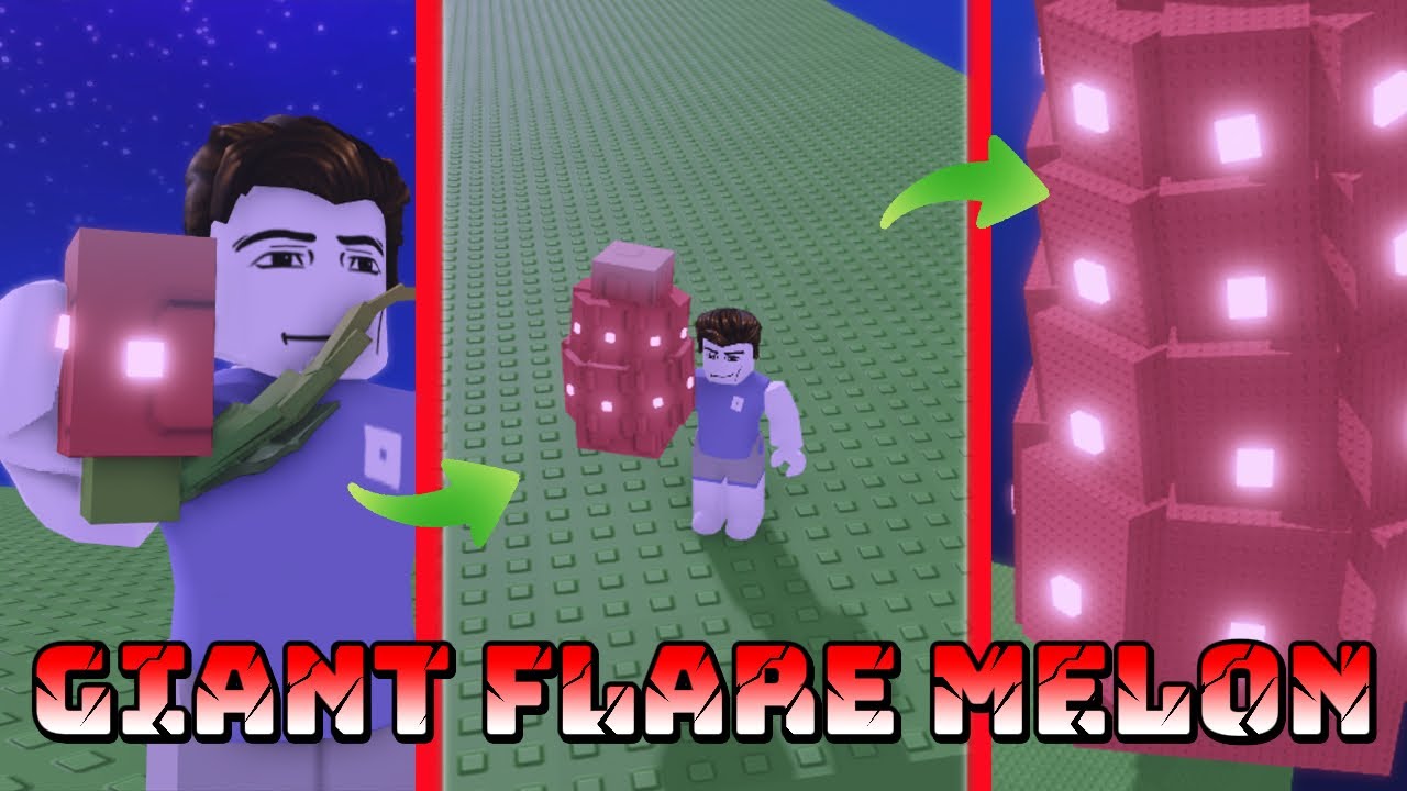 Grow a Garden Extreme Challenge: Giant Flare Melon MAX Growth Test ...